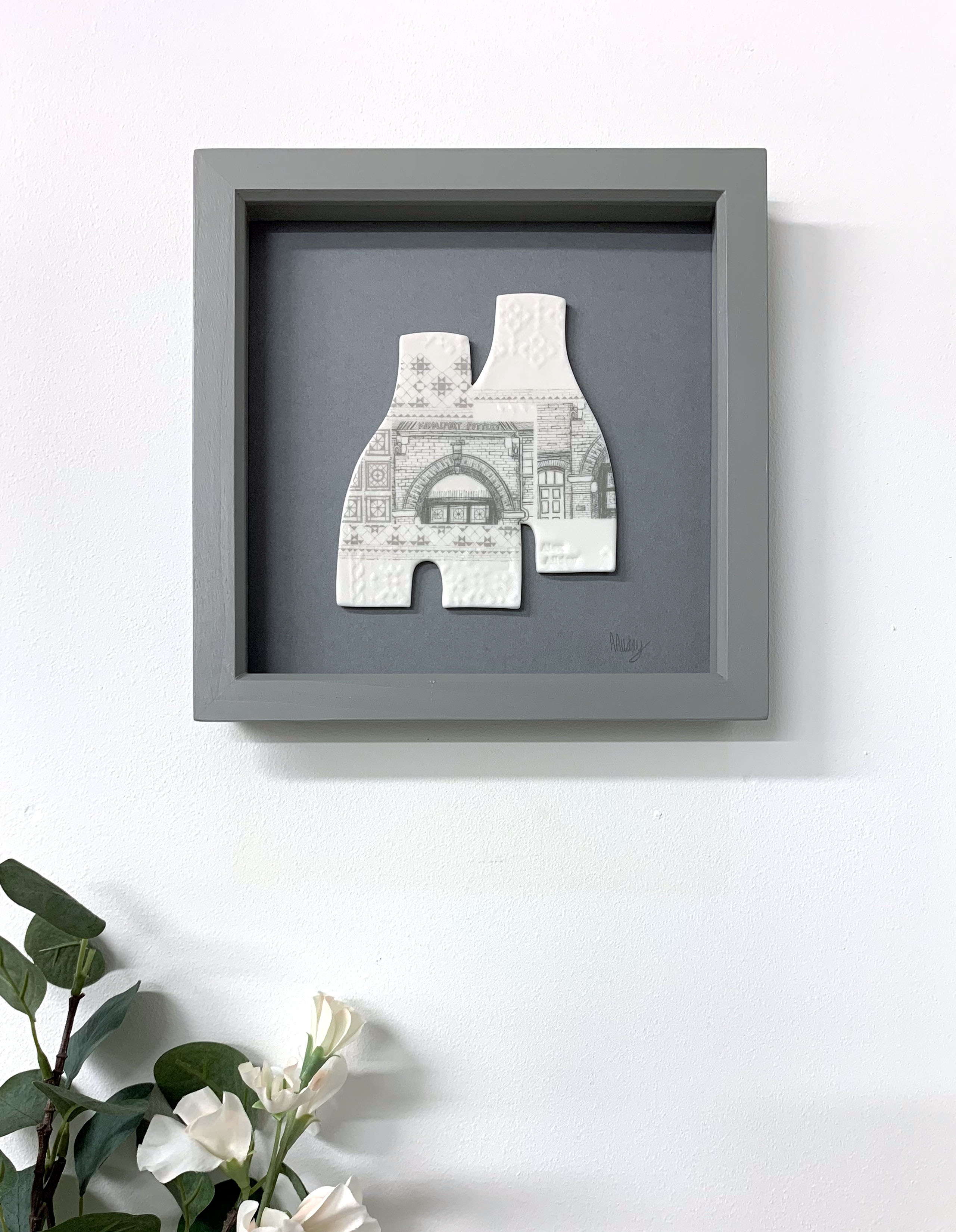 Framed Porcelain Bottle Kiln 1 – Alex Allday Ceramics
